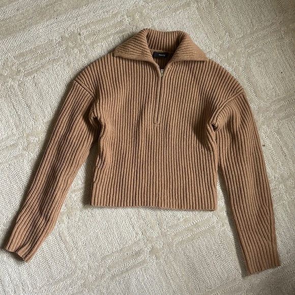 Theory | Sweaters | Wool Half Zip Sweater | Poshmark